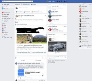 Evolution of Facebook